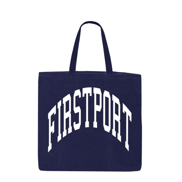 Firstport | Bags | New Firstport Classic Navy Tote Bag | Poshmark